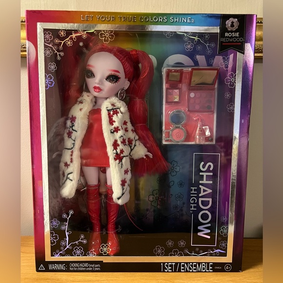 Shadow High | Toys | Rainbow High Shadow High Rosie Red Fashion Doll ...